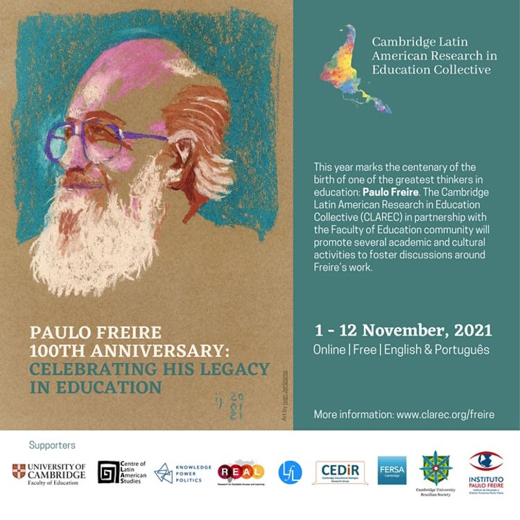 Paulo Freire 100 | Faculty of Education